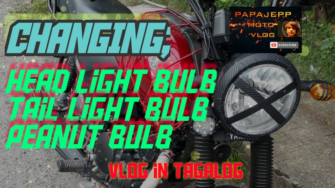 HOW TO CHANGE BUSTED HEADLIGHT, AND TAIL LIGHT ON YAMAHA YTX - YouTube