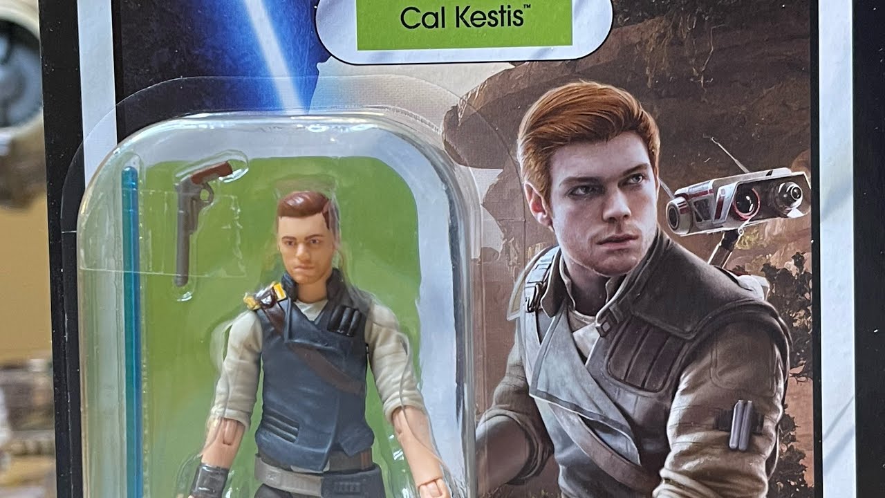 Star Wars The Vintage Collection Jedi Survivor Cal Kestis And Droid BD ...
