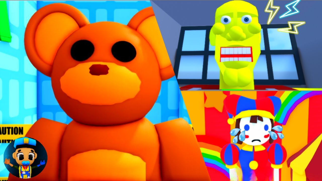 Roblox 3 SPEEDRUN OBBY GAME Escape Teddy’s Workshop, Candy Factory ...