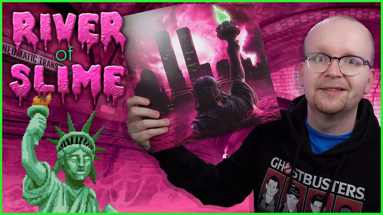 Unboxing Ghostbusters II 16-bit tribute album RIVER of SLIME! - YouTube