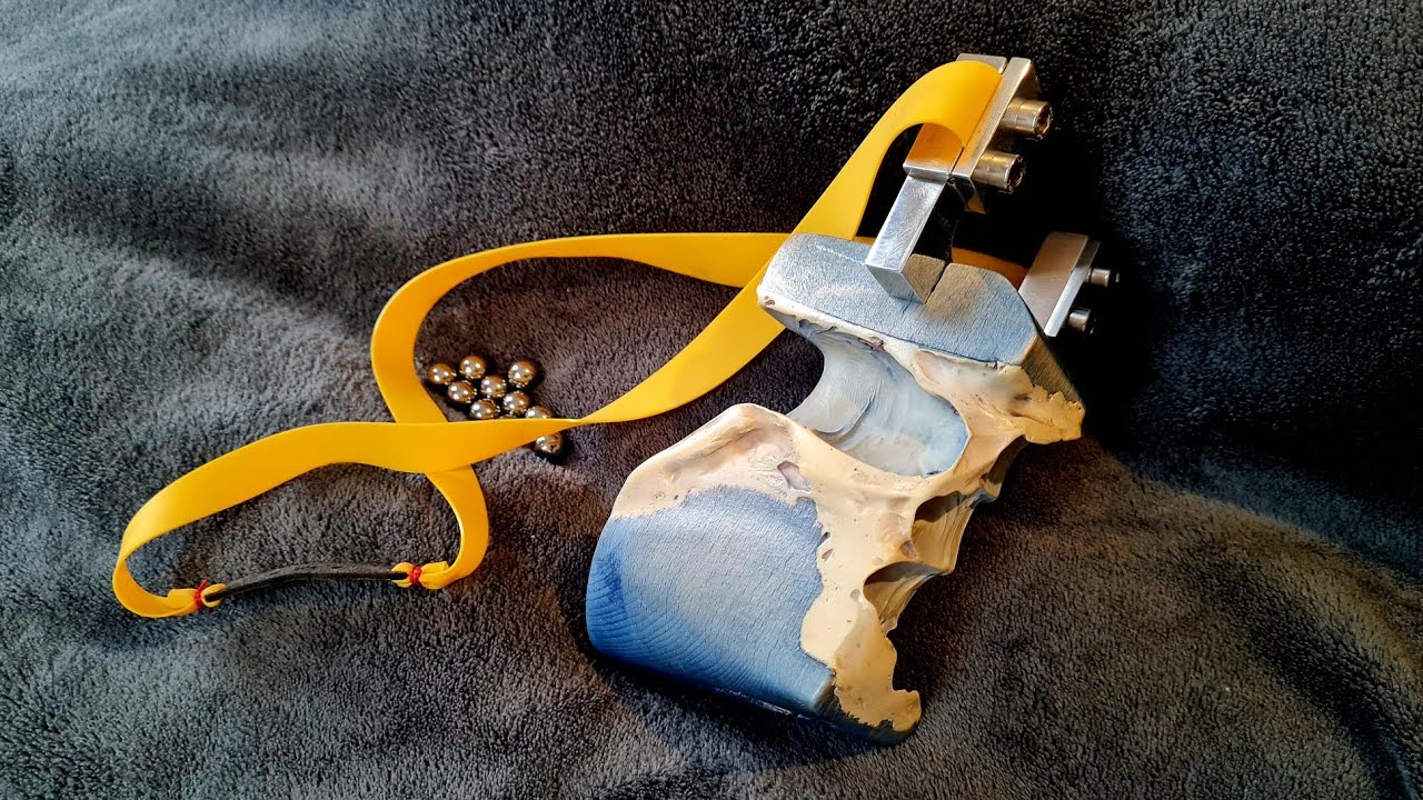 how do i make a competition slingshot - YouTube
