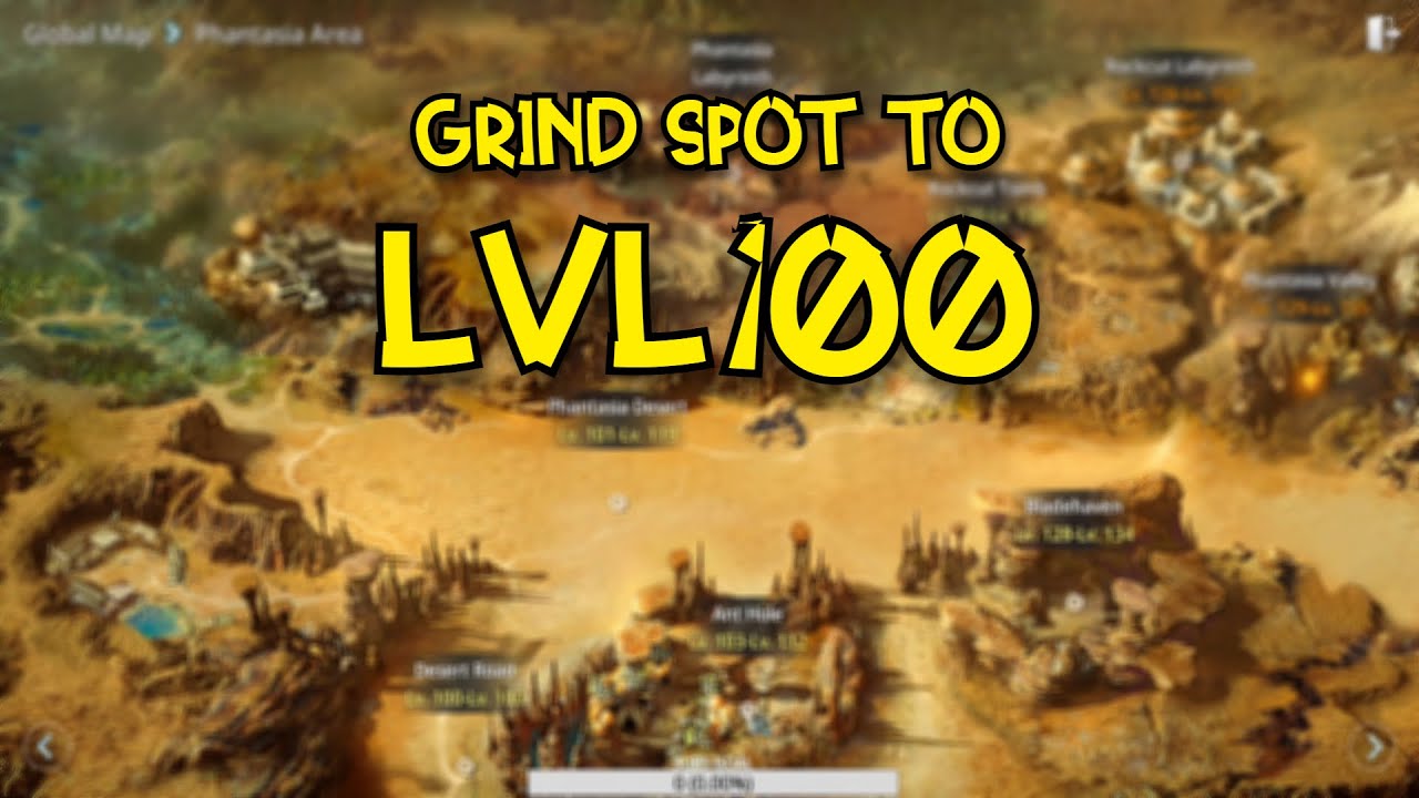 GRIND SPOT TO LVL100 | LEVELING TIPS - YouTube