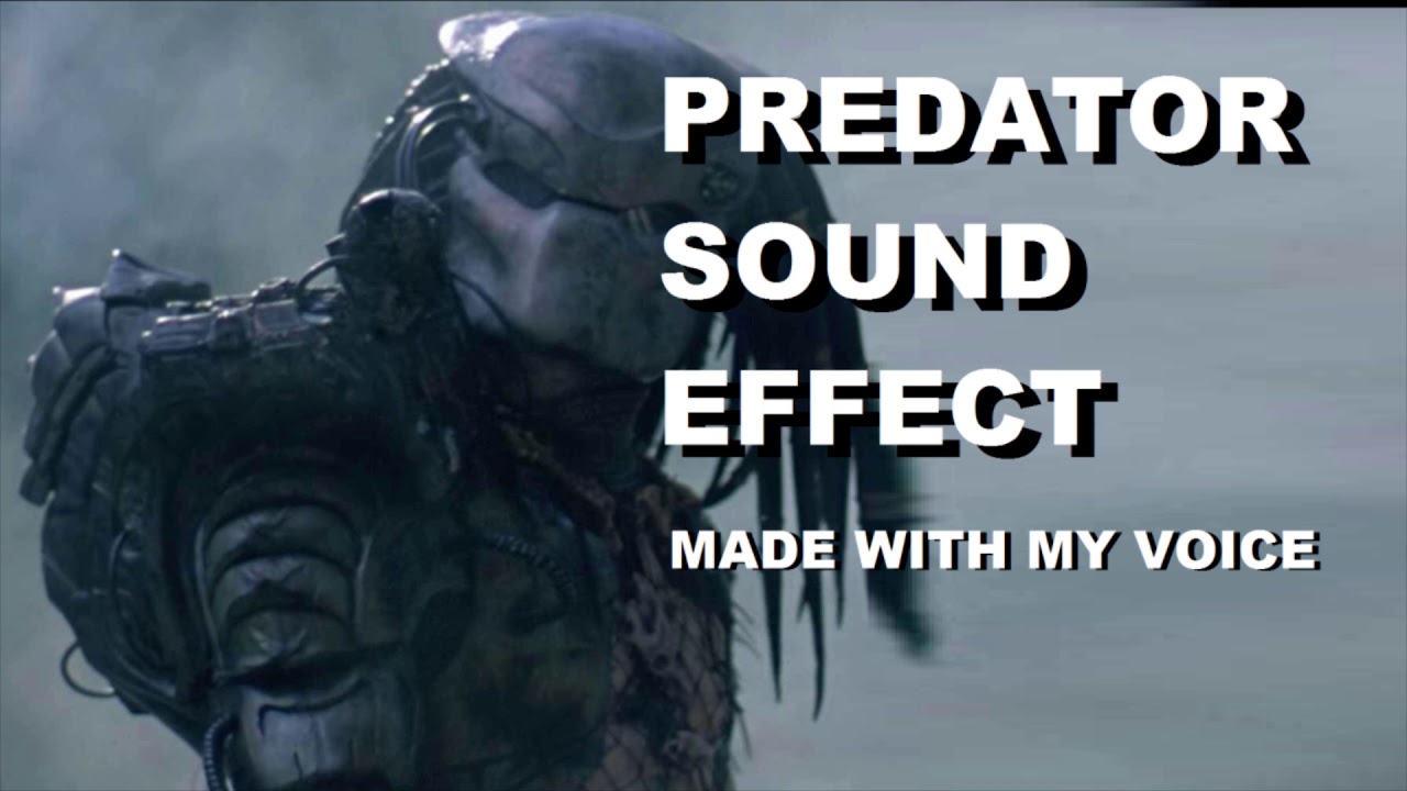 Predator Sound Effect || Creature sound Effects || Monster Sound ...