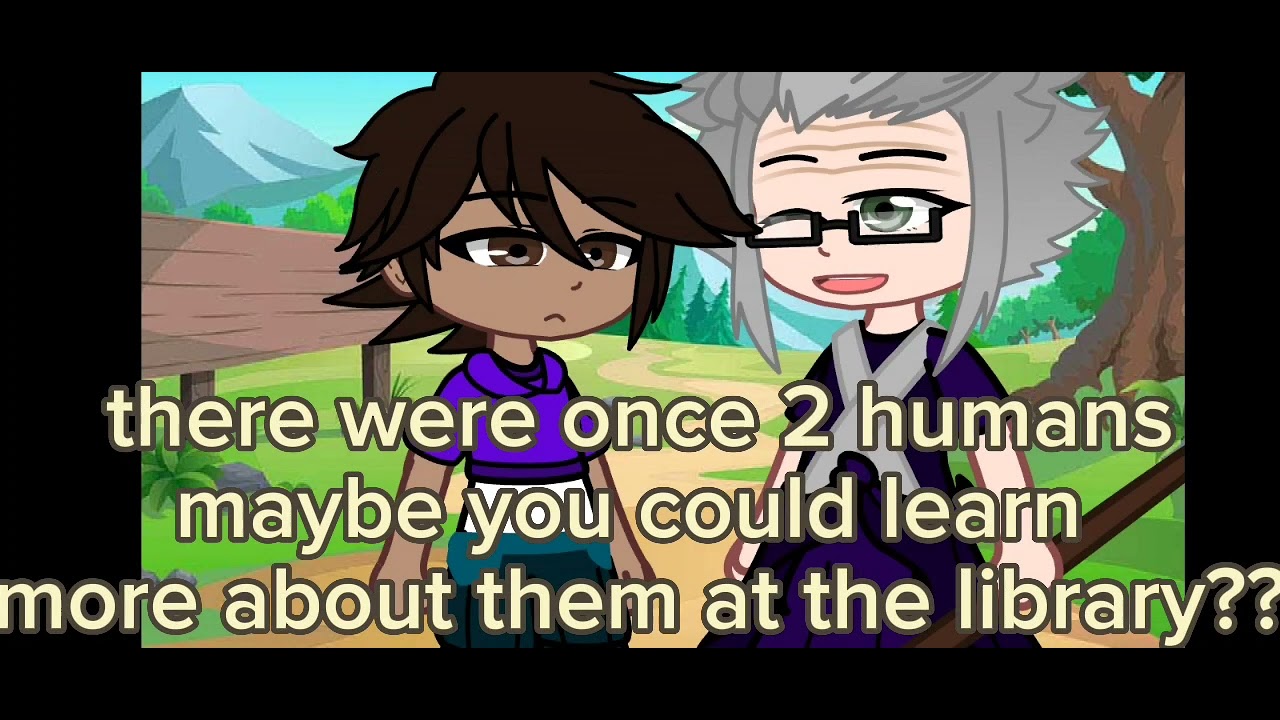 Eda and Hunter as Evelyn and Caleb/#gacha#gachalife#gachaclub# ...