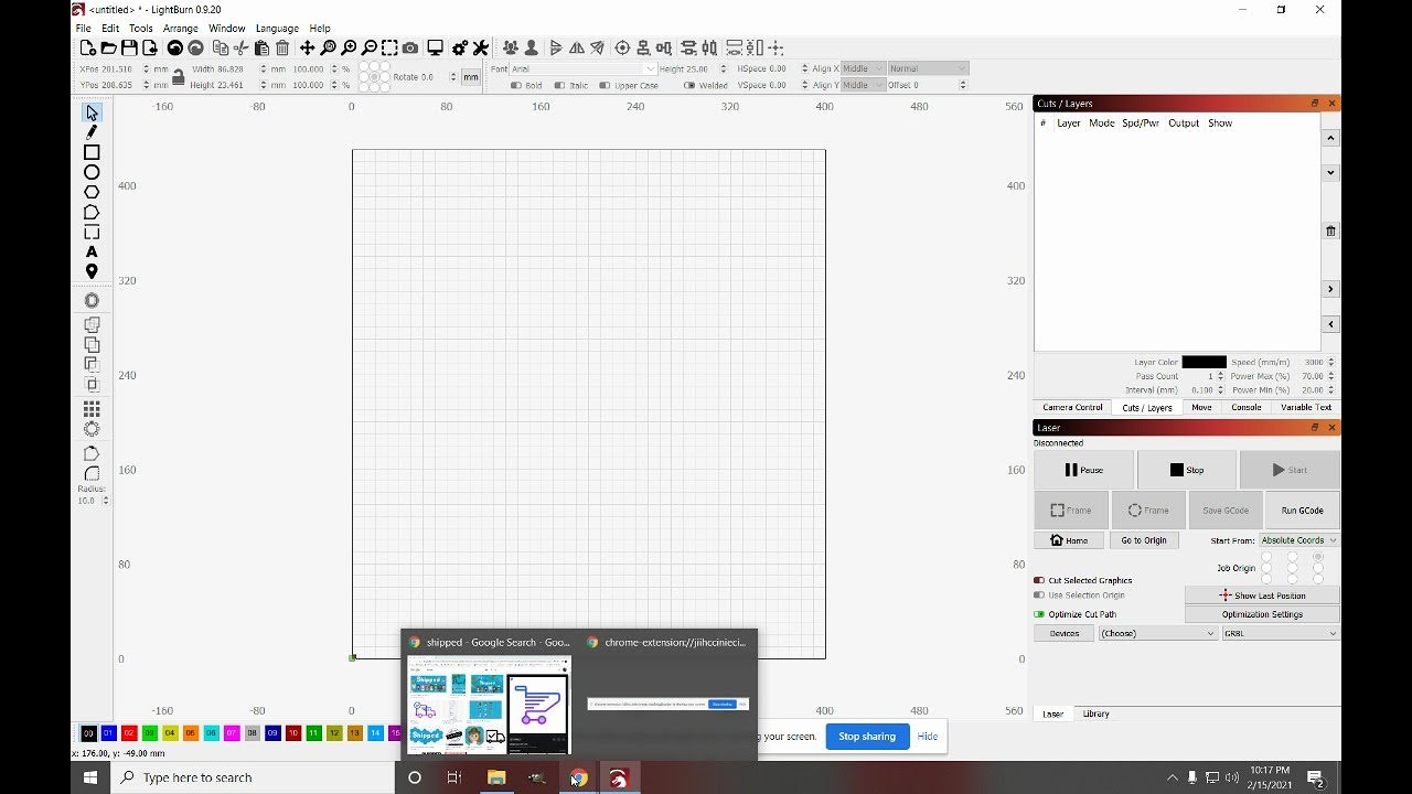 Improving your laser engrave timing and more... - YouTube