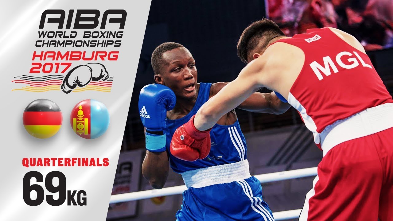 Quarterfinals (69kg) BYAMBA Tuvshinbat (Mongolia) vs BARAOU Abass ...