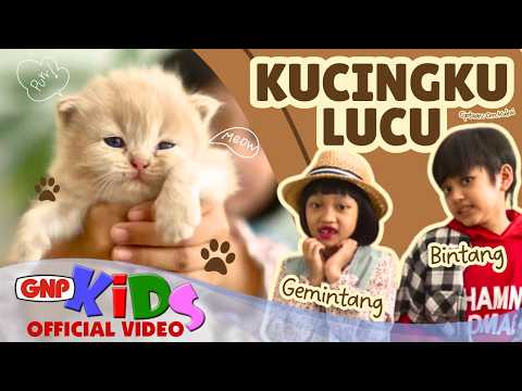 Kucingku Lucu - Bintang & Gemintang | Lagu Anak Ceria Tentang Kucing | GNP Music