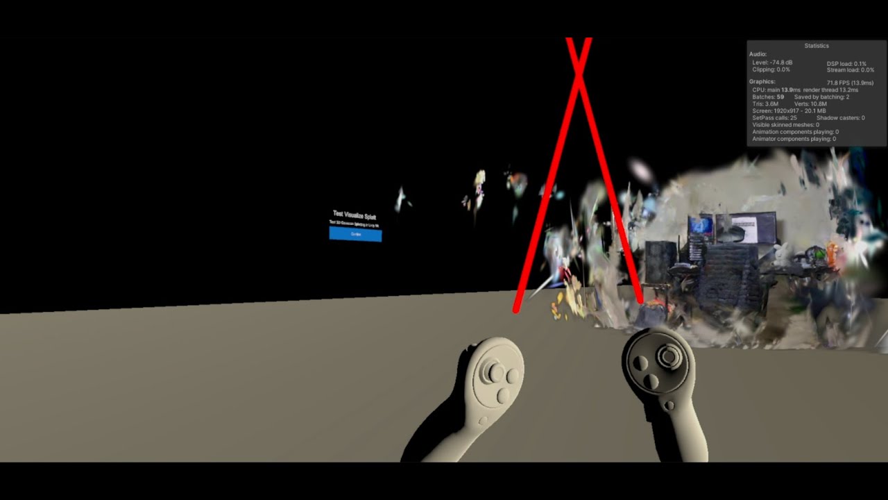 Testing 3D Gaussian Splatting in a Unity VR Environment - YouTube