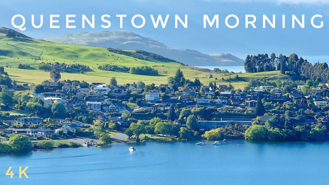 Queenstown Morning Drive Nov 2024 4K | Frankton 5 Mile To Queenstown ...