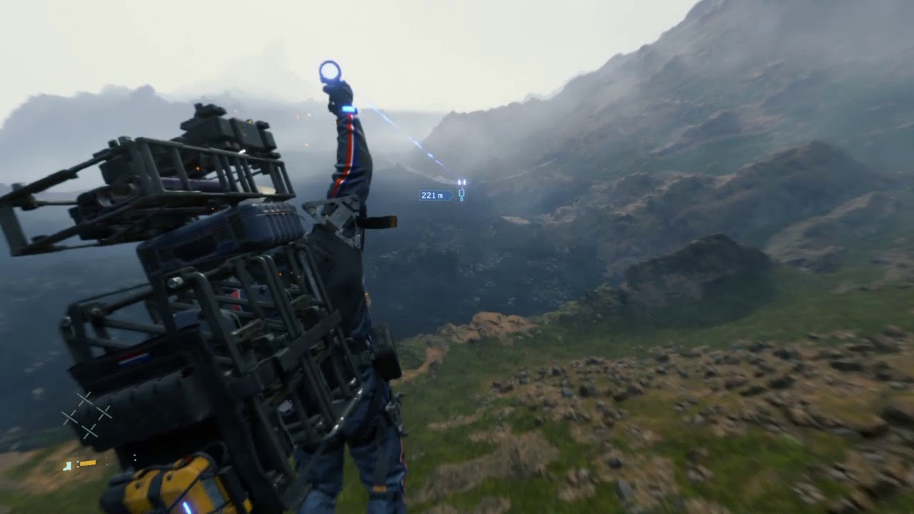DEATH STRANDING zipline-a-gogo - YouTube