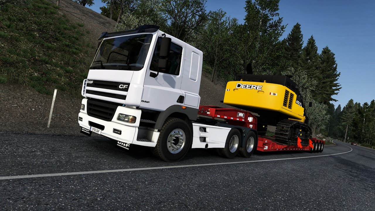 Custom Daf CF 85 E3 - MX-11 Straight Pipe - American Truck Simulator ...