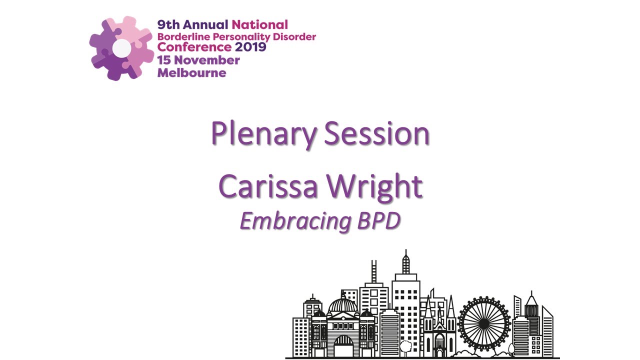 Carissa Wright - Embracing Borderline Personality Disorder - YouTube