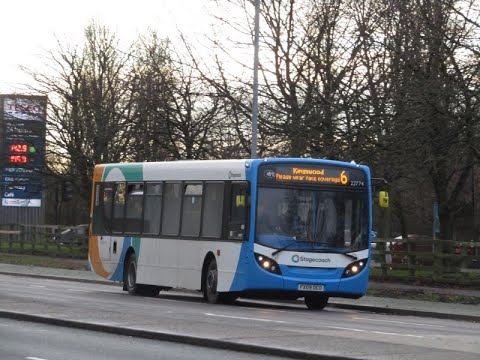 [THRASH] Stagecoach Hull 22774 FX09DCO on 6 to Hull Interchange ...