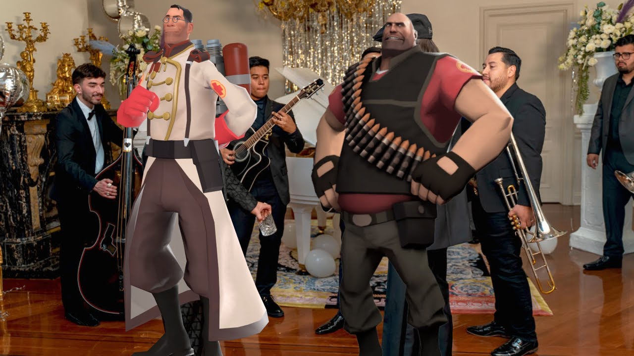 Heavy y Medic de tf2 ella baila sola (IA COVER) - YouTube Music