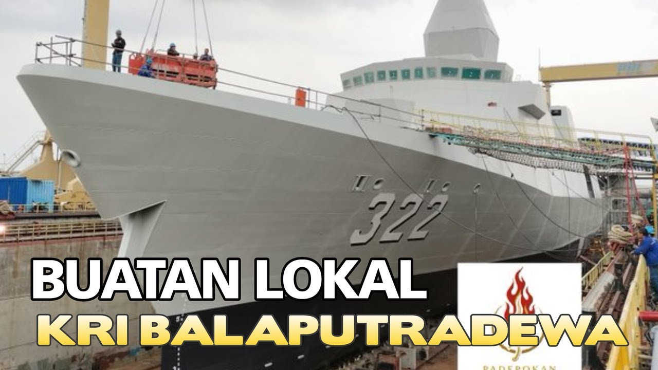 Frigate Merah Putih FMP 322 KRI Balaputradewa - YouTube