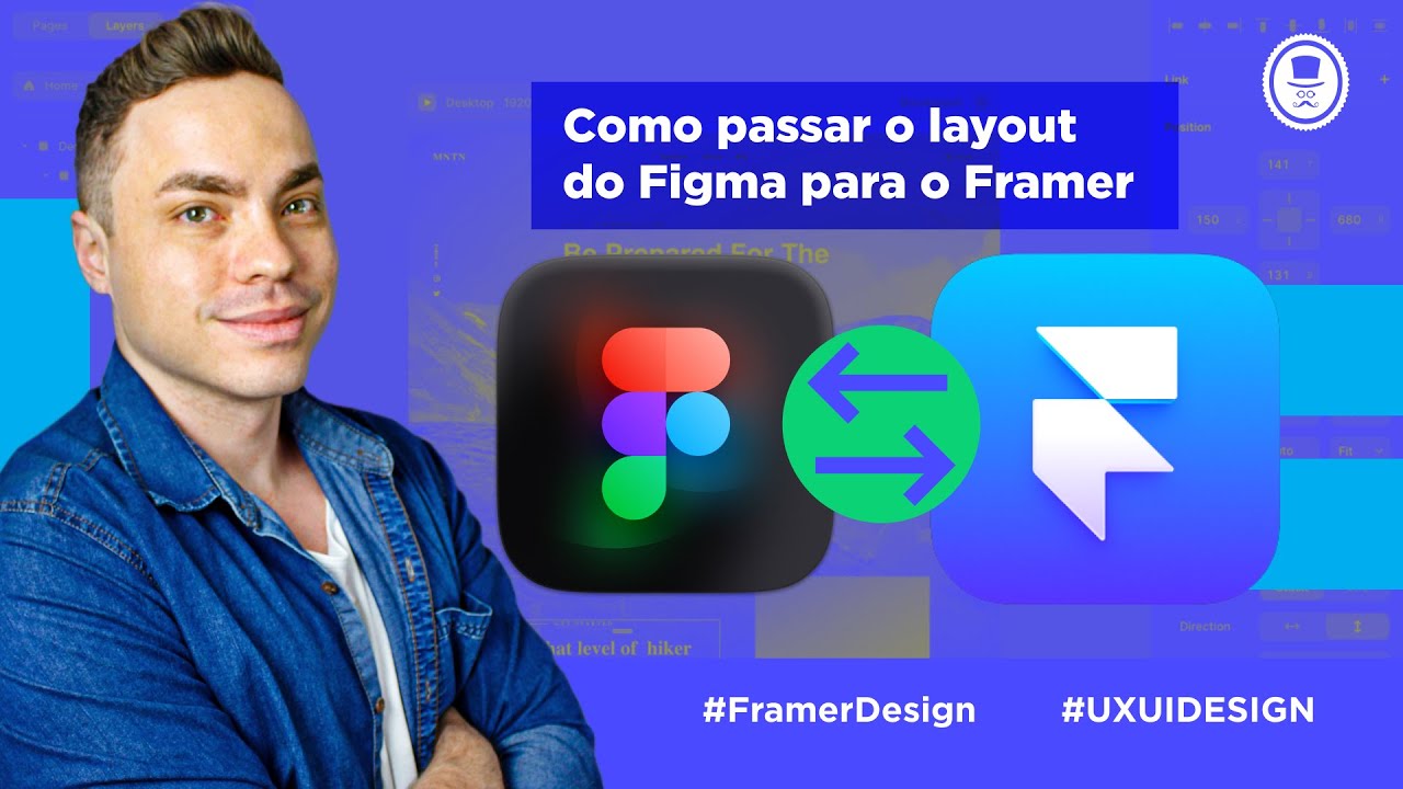 Como passar o layout do Figma para o Framer | Curso de Framer - YouTube