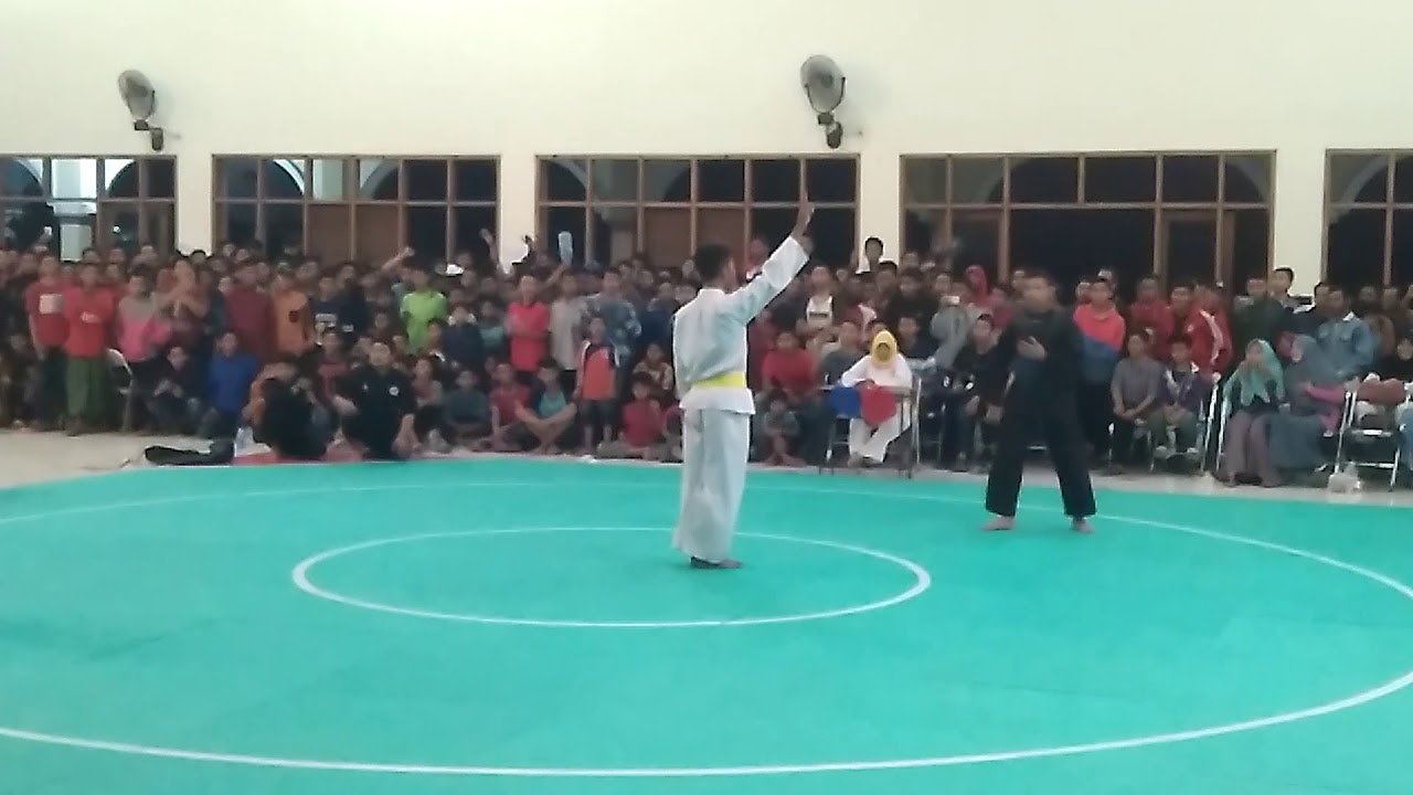 Gokilnya final silat Popda sukoharjo(PENCAK SILAT PANCASILA) - YouTube