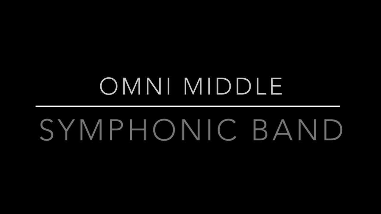 Shadow Cove March Randall Standridge OMNI MIDDLE SCHOOL - YouTube