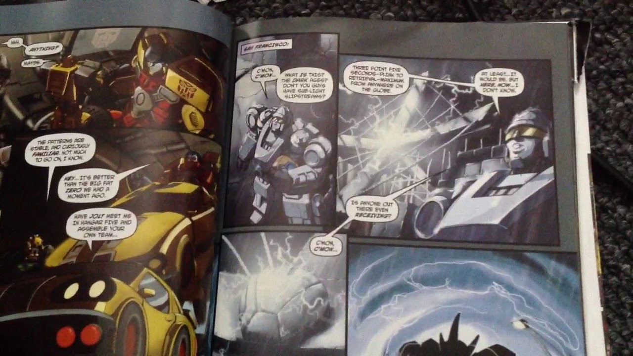 Transformers Armada # 14 comic review - YouTube
