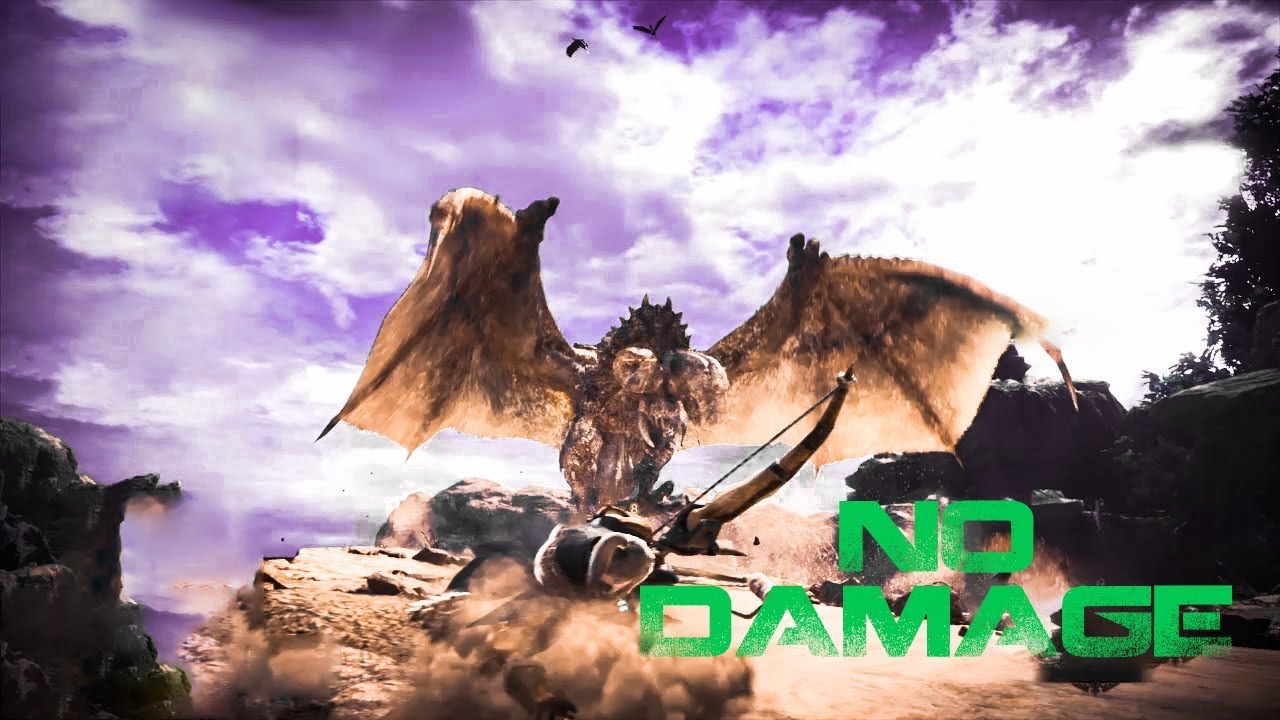 Monster Hunter World : Diablos No Damage || Remastered Bow's True Power ...