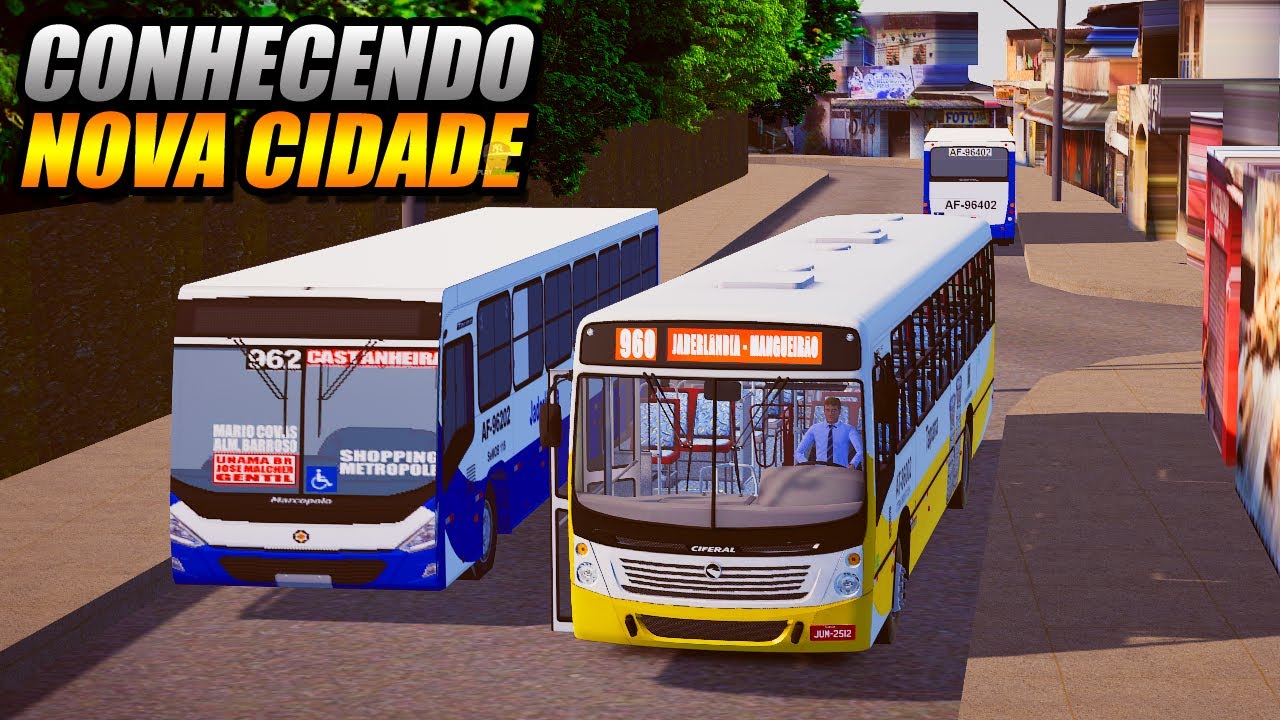 CONHECENDO NOVO MAPA DE BELEM DO PARA NO PROTON BUS SIMULATOR !! G920 ...