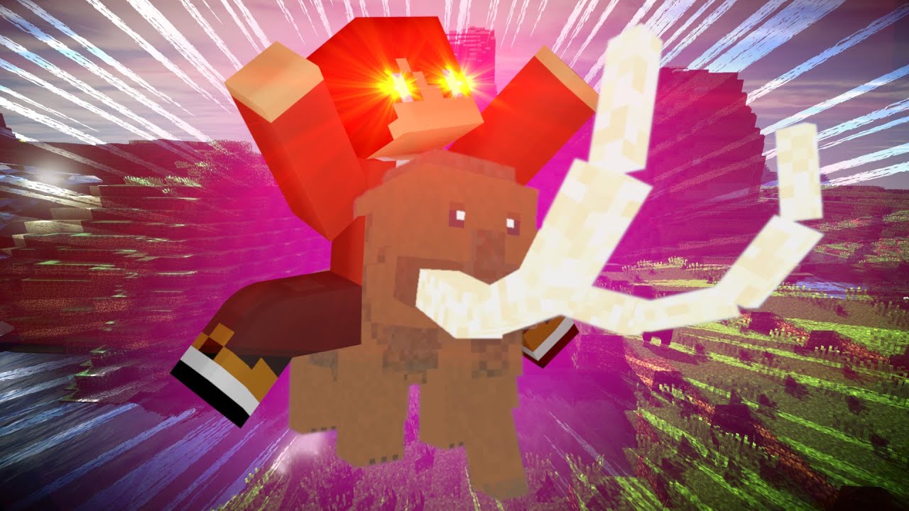 Having A Ride Of A Time!!! || Mammoth Add-on || Minecraft Addon Review ...