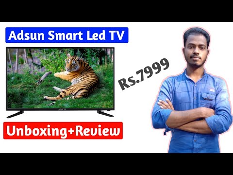 Adsun 80 cm (32 inche)HD Ready IPS LED TV Unboxing and First Look Best ...