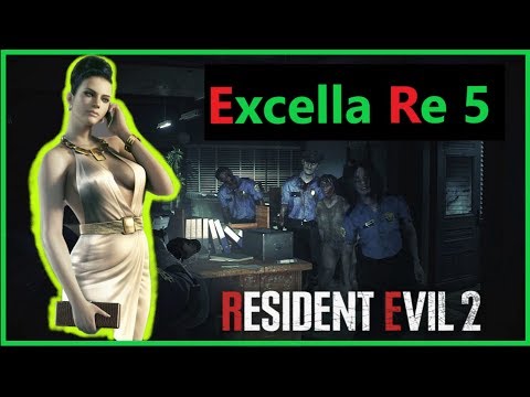 Resident Evil 2 Remake - MOD - Excella RE 5 - Claire Traje Excella ...