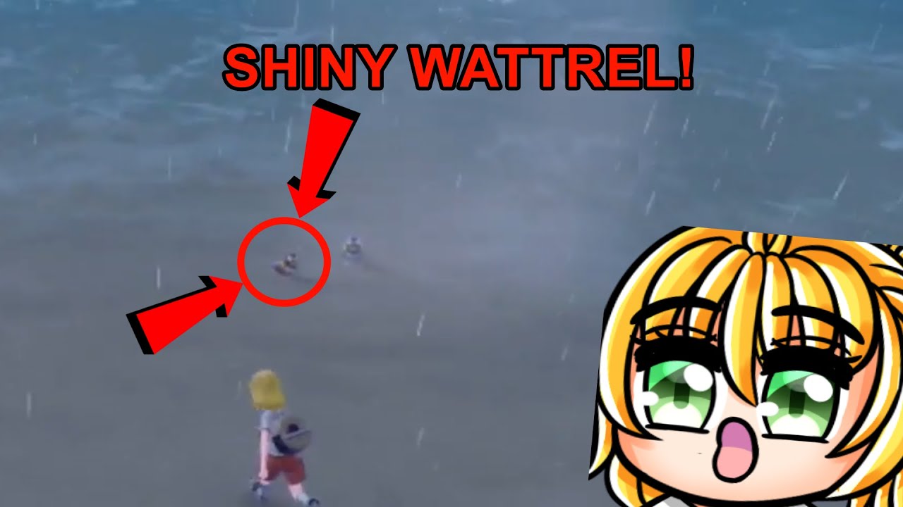 Shiny Reaction | SHINY WATTREL in Pokemon Scarlet + Violet! - YouTube