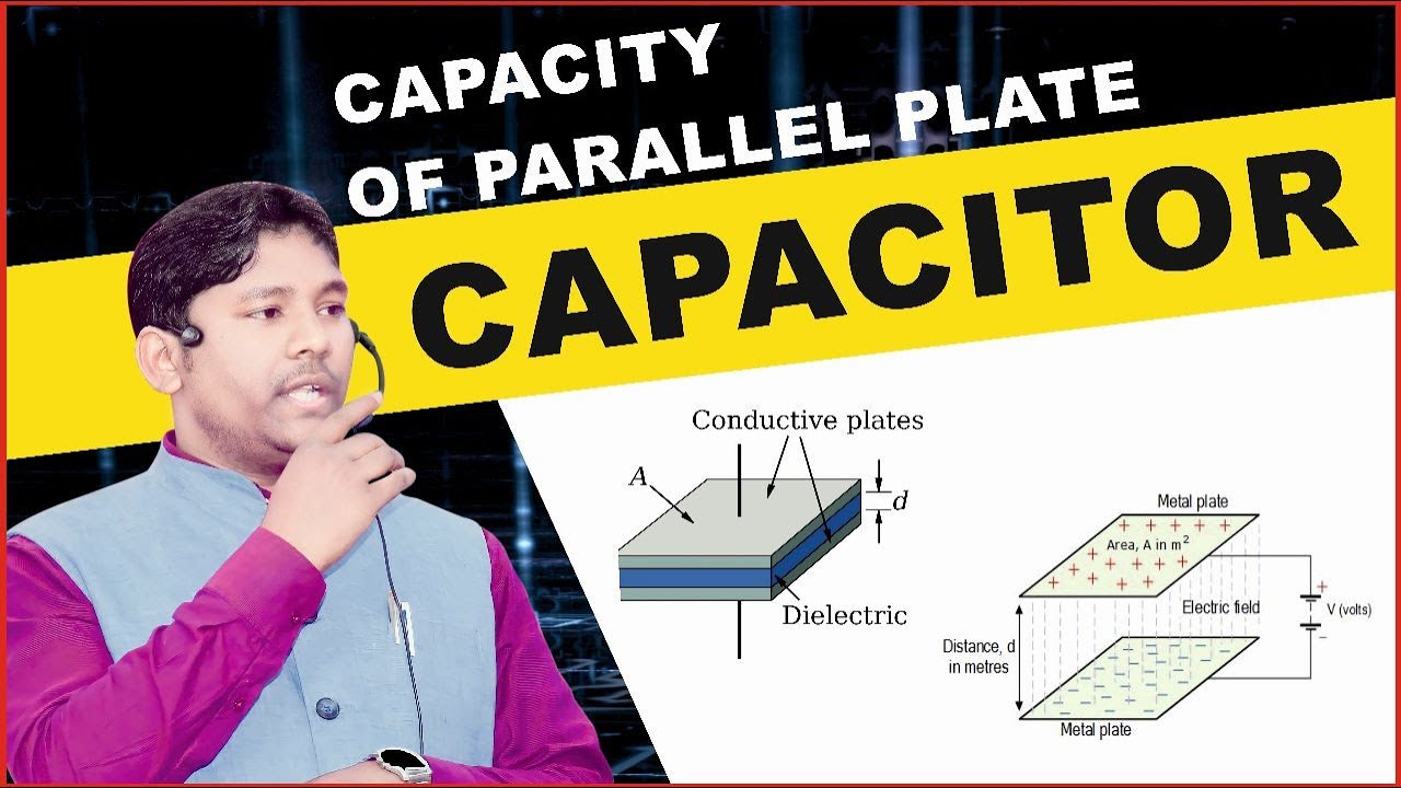 Capacity of Parallel Plate Capacitor| Electrostatics- Potential and Capacitance| 12th Physics ...