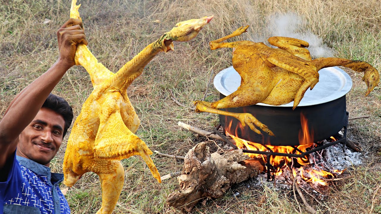 DESI TURKEY SOUP | FULL TURKEY RECIPE INDIAN STYLE - YouTube