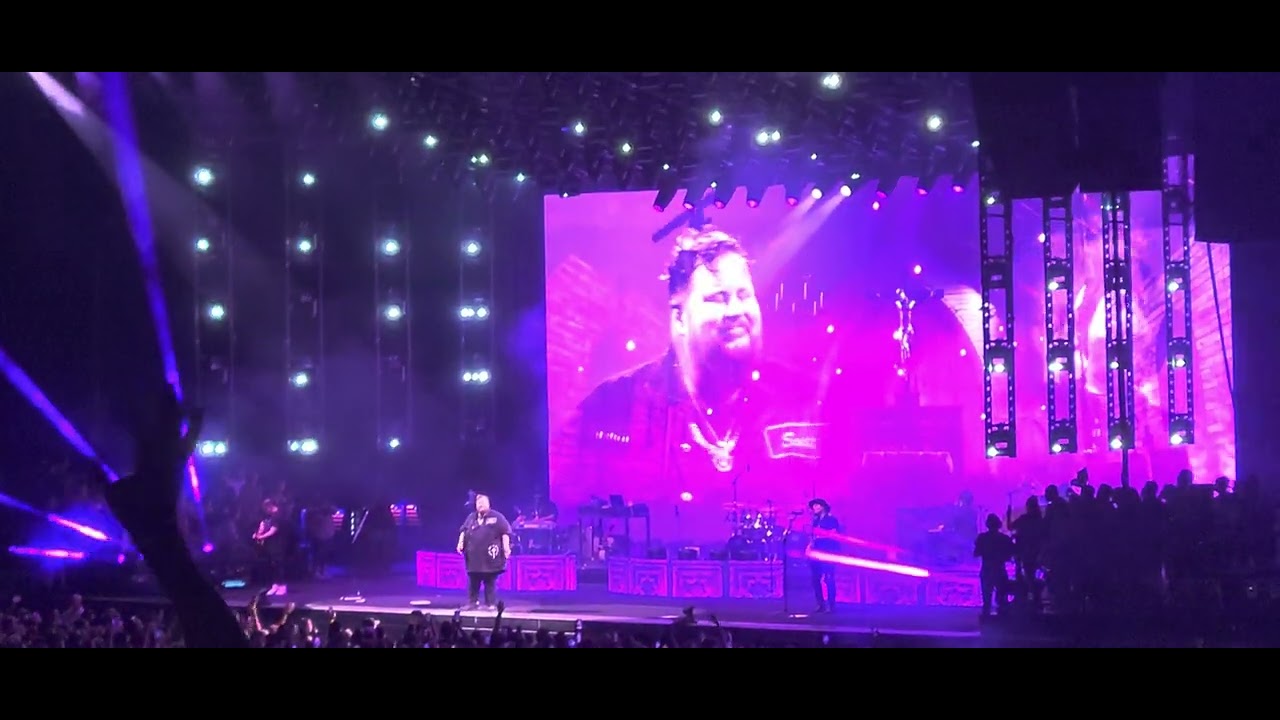 Jelly Roll - Speech/Save Me (Live) Virginia Beach Amphitheater 08/12/23 ...