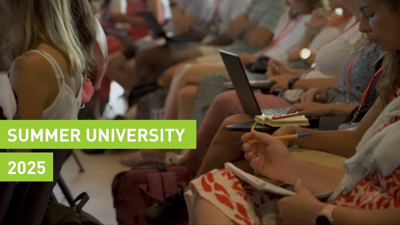 Summer University 2025 : retour en images - YouTube