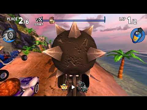 Beach Buggy Racing Part 4 – Chowder Bowl - YouTube