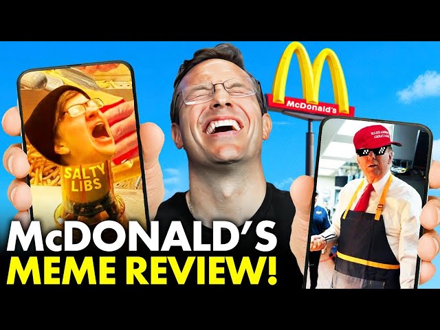 Mcdonald Trump Memes Funny Trump McDonald Shirt | Trump 2024 Shirt
