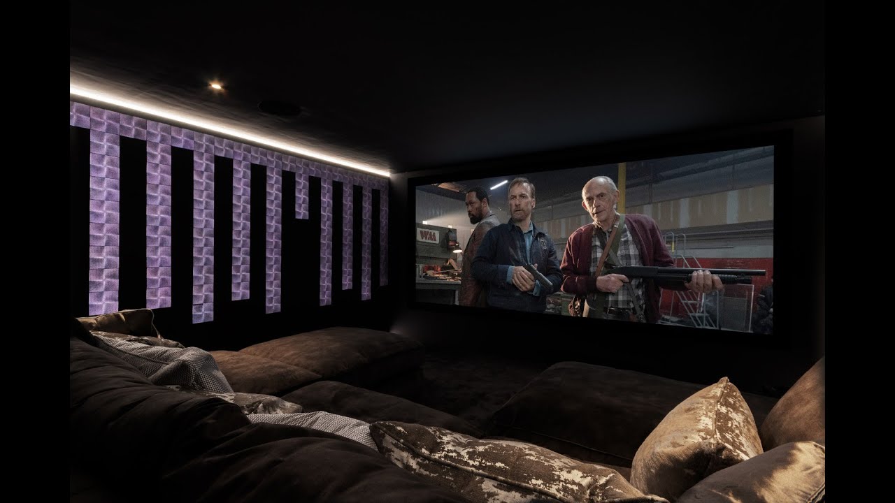 Full Construction | 4K Dolby Atmos Home Cinema build from concept to ...