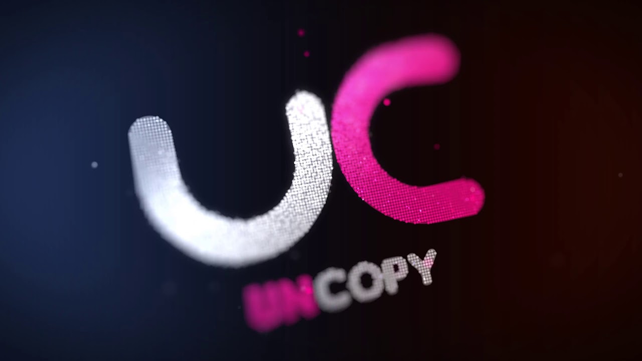 UnCopy LOGO REVEAL Render TO POST - YouTube