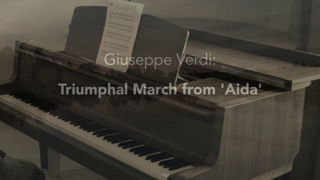 Triumphal March from Aida – solo piano version - YouTube
