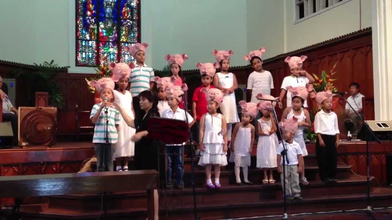 Silliman Church Children's Choir - Pigs Don't Live in Houses (PM) - YouTube