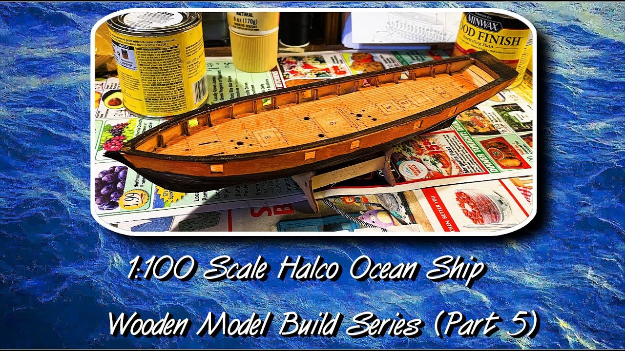 Wooden ship model build 1:100 Scale Part-5 (Finishing the Hull) - YouTube