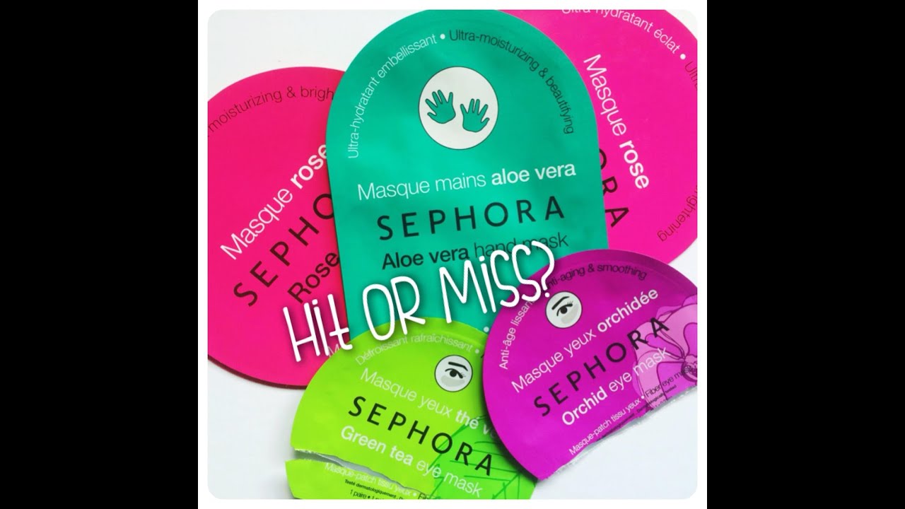 Sephora Collection: Face, Eye, and Hand Mask Review | Hit or Miss ...
