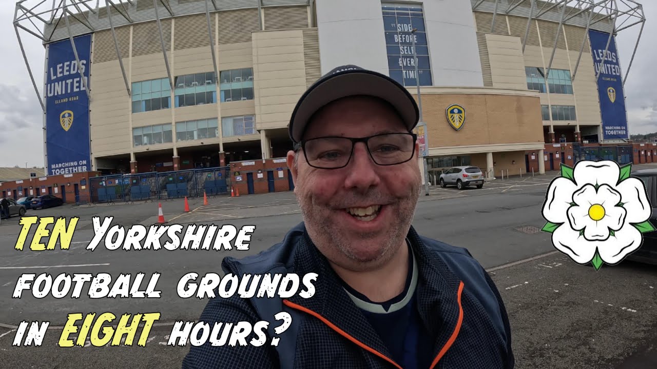 CHALLENGE: 10 Yorkshire Football Grounds in 8 Hours - YouTube