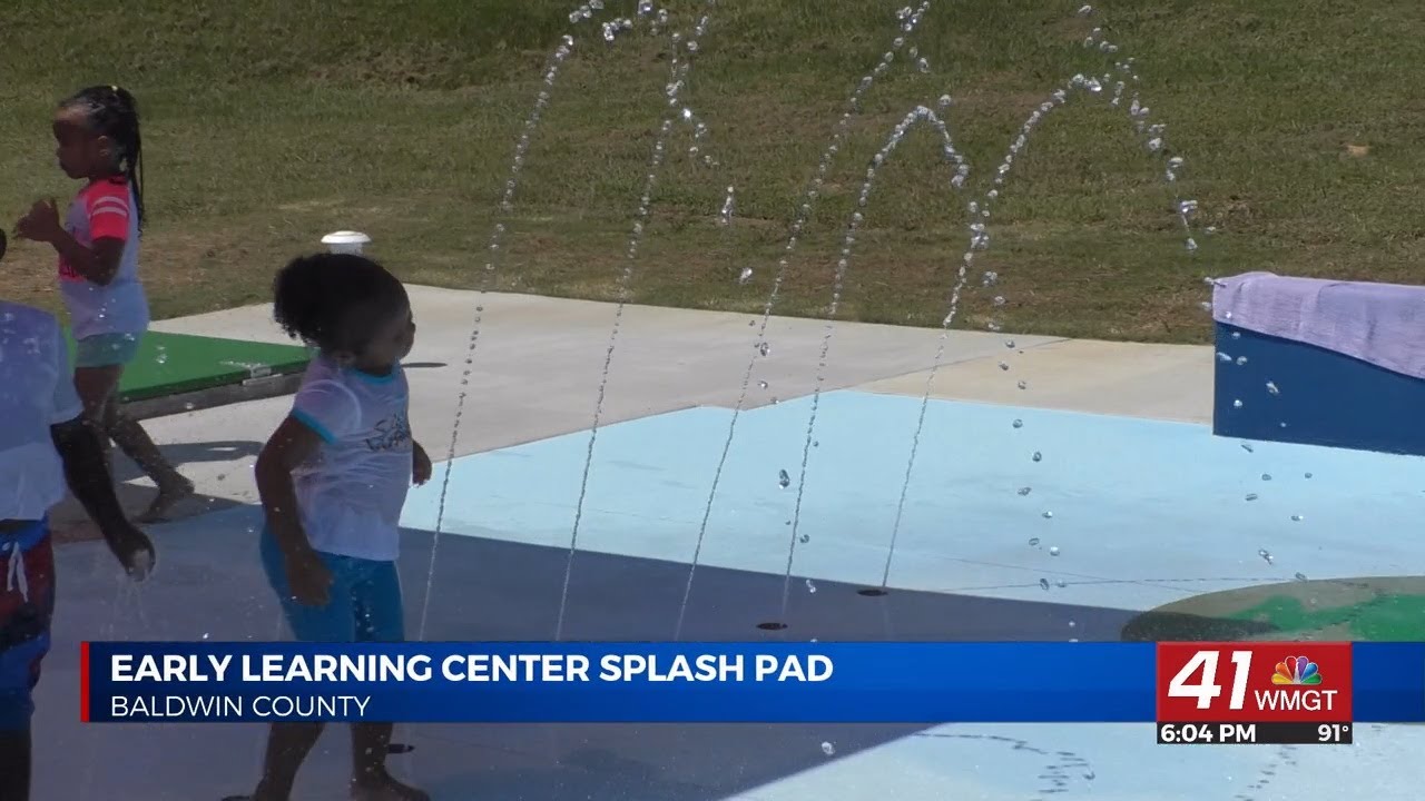 Baldwin County School District opens new splash pad for Early Learning ...