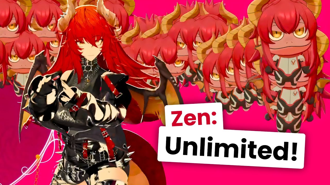 Zen showcases the latest additions to her 3D program... - YouTube