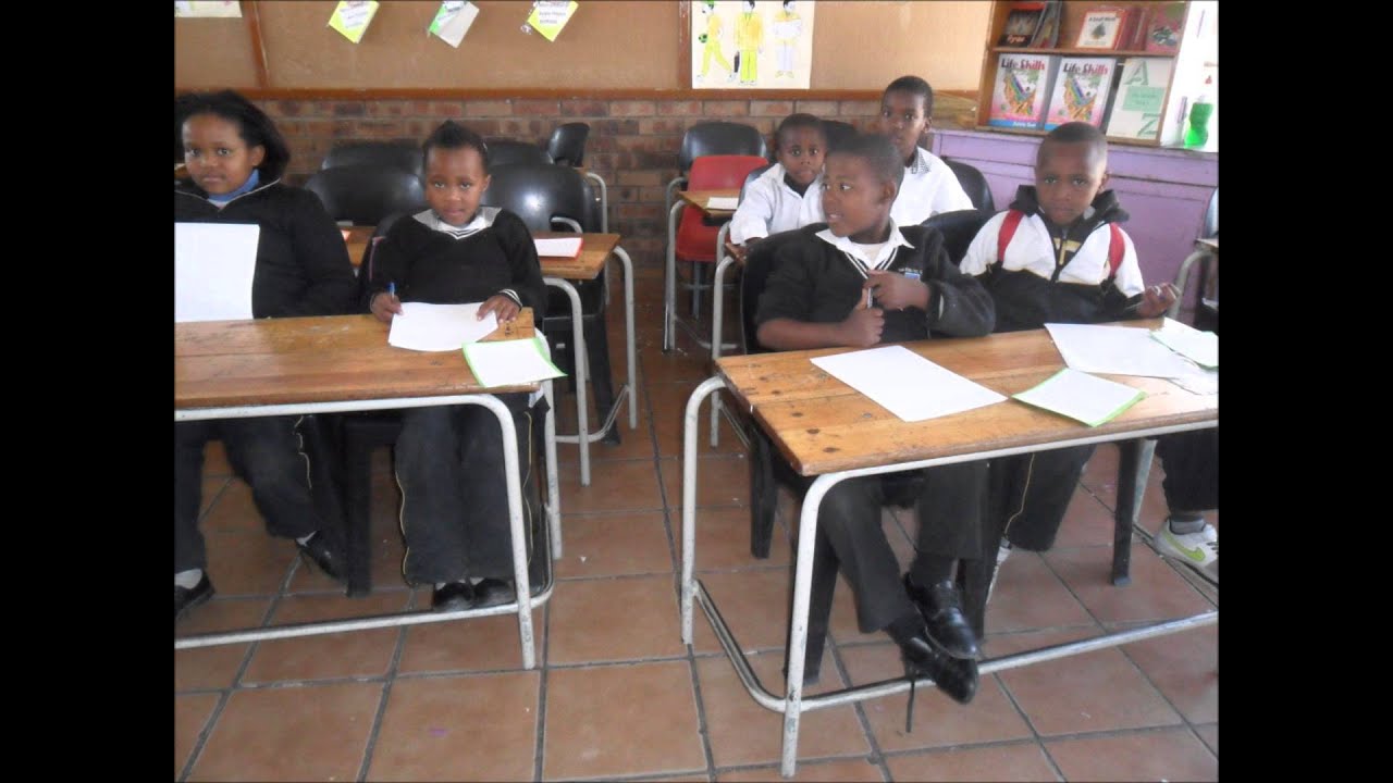 Free State Grade 3's as authors! - YouTube