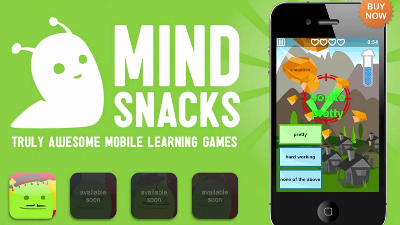 MindSnacks - Language Learning Made Easy - YouTube