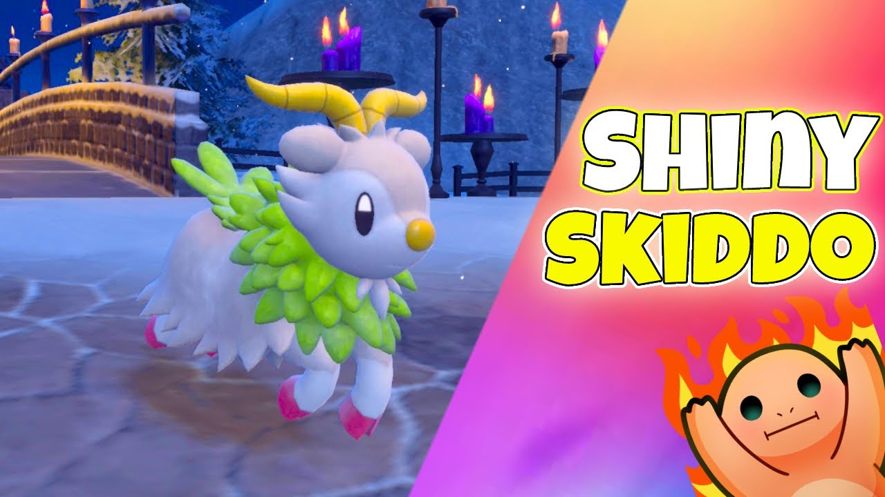 SHINY HUNTING SKIDDO! - POKEMON SCARLET - YouTube