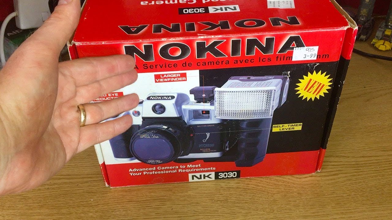 A Fake Professional Film Camera From The 1980s : Nokina NK3030 - YouTube