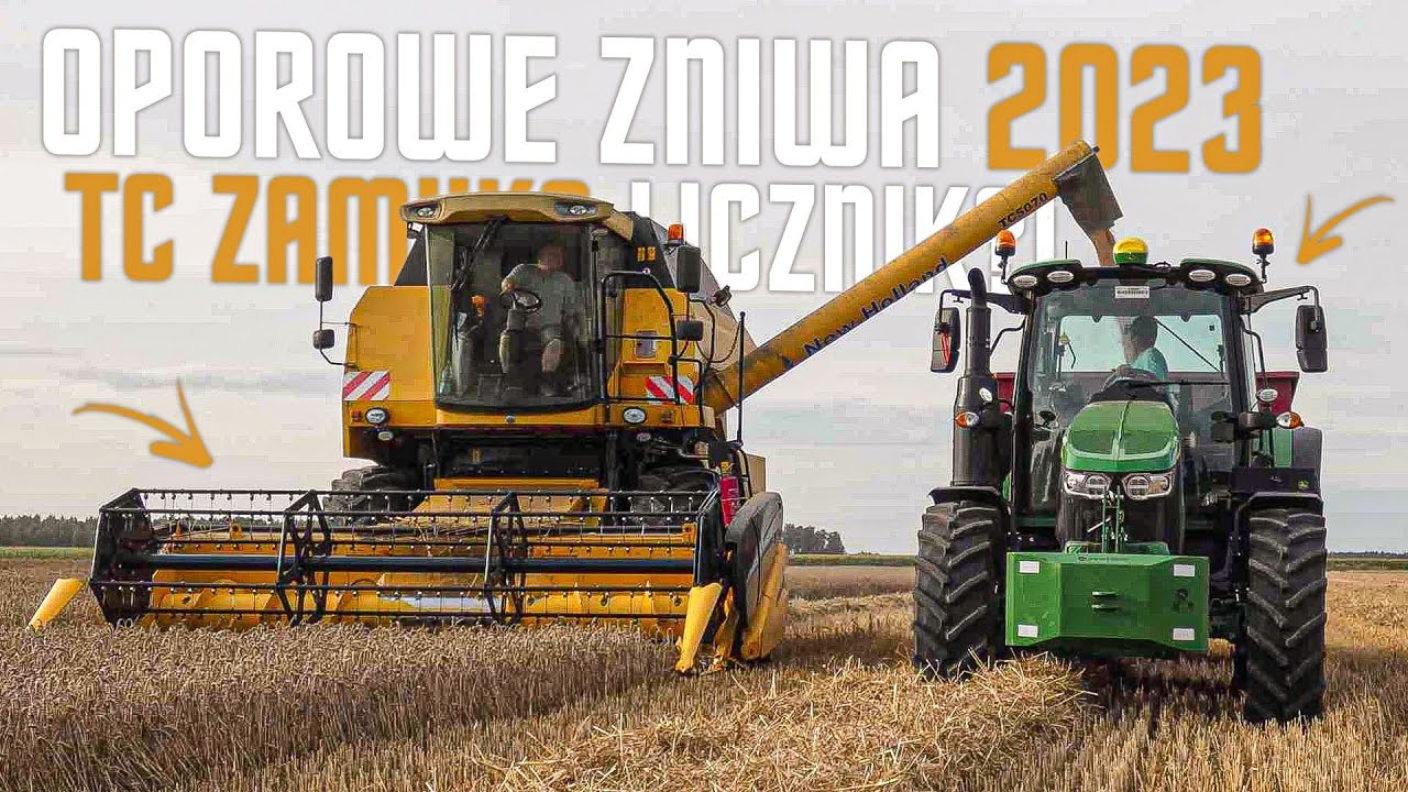 🔥TC ZAMYKA LICZNIK?!🔥ŁAPANE ŻNIWA 2023🔥GR GUDEJ🔥NEW HOLLAND TC 5070🔥 ...