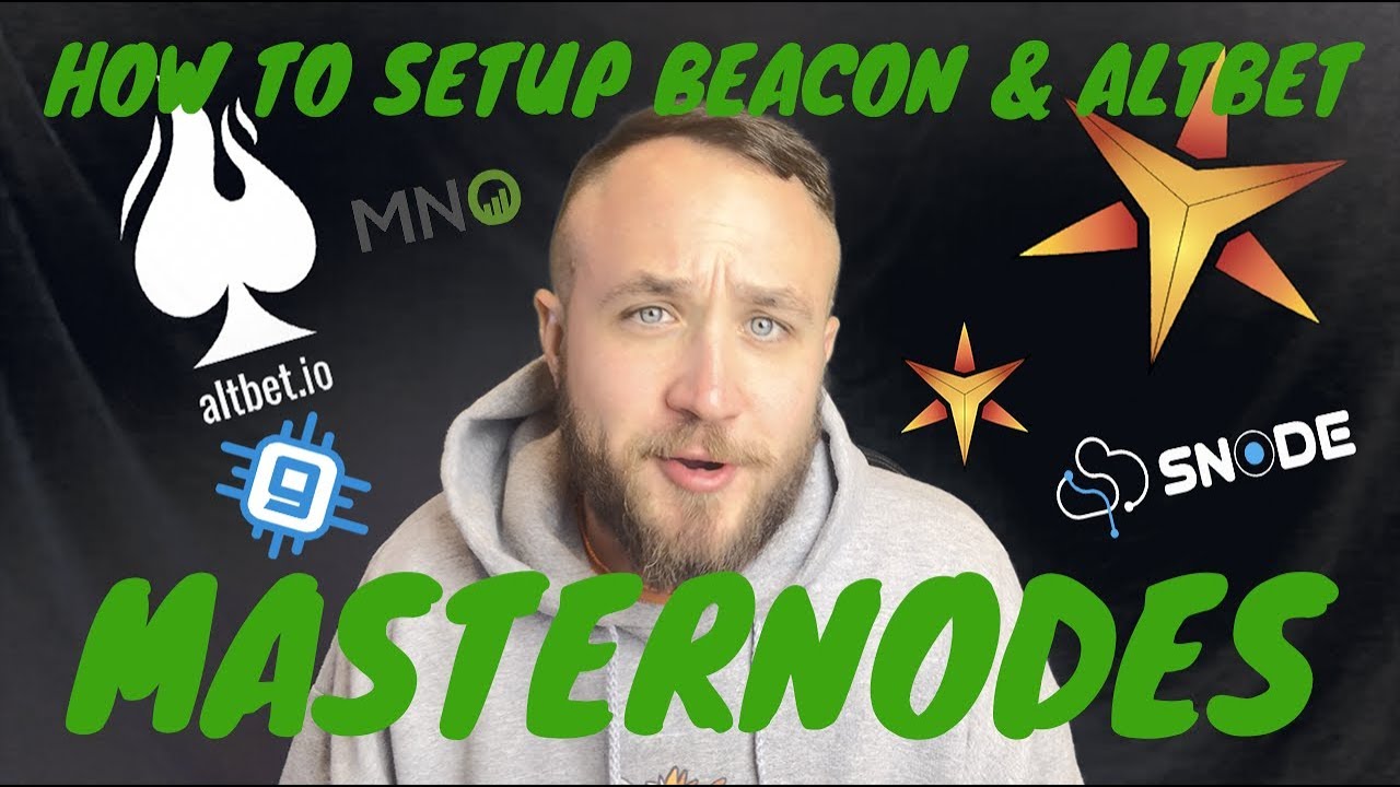 HOW TO SETUP BEACON & ALTBET MASTERNODES - YouTube